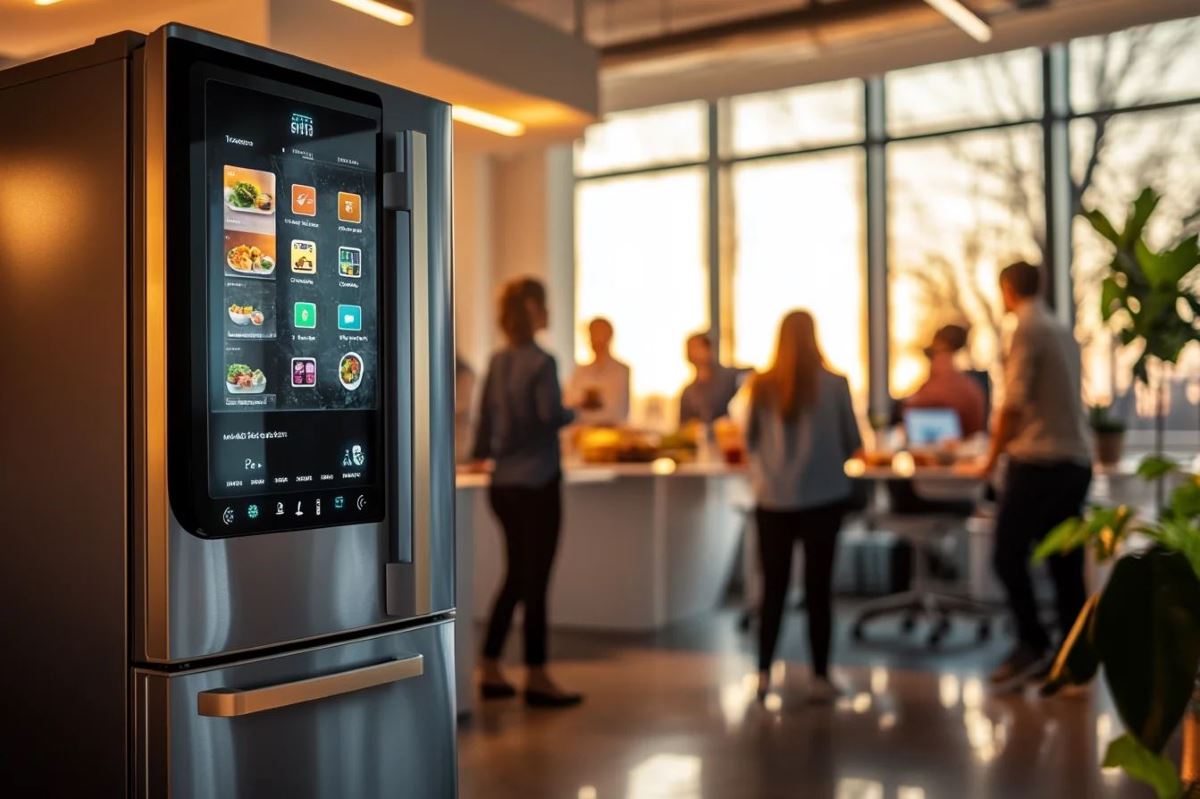 Frigos connectés : un atout bien-être et RH en entreprise